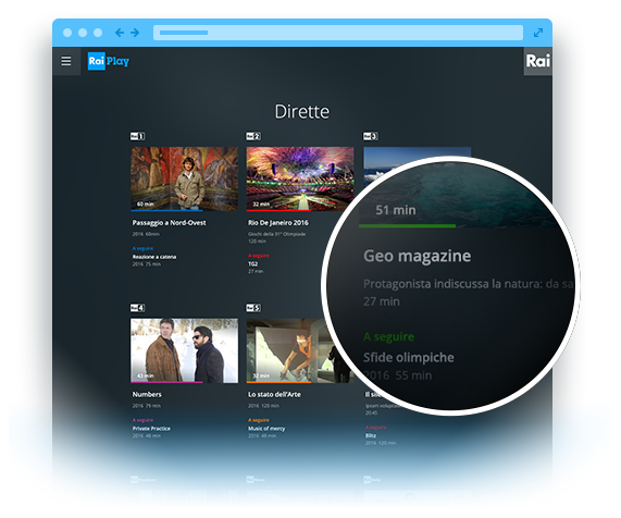 RaiPlay. Per te. Per tutti.